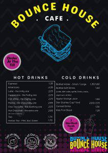 BH MENU 2022 | Bounce House